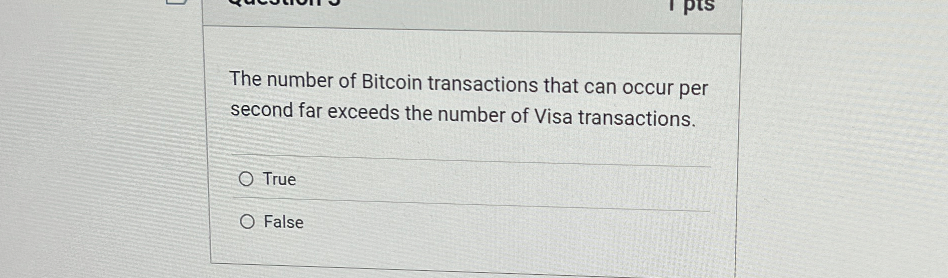 Solved The number of Bitcoin transactions that can occur | Chegg.com