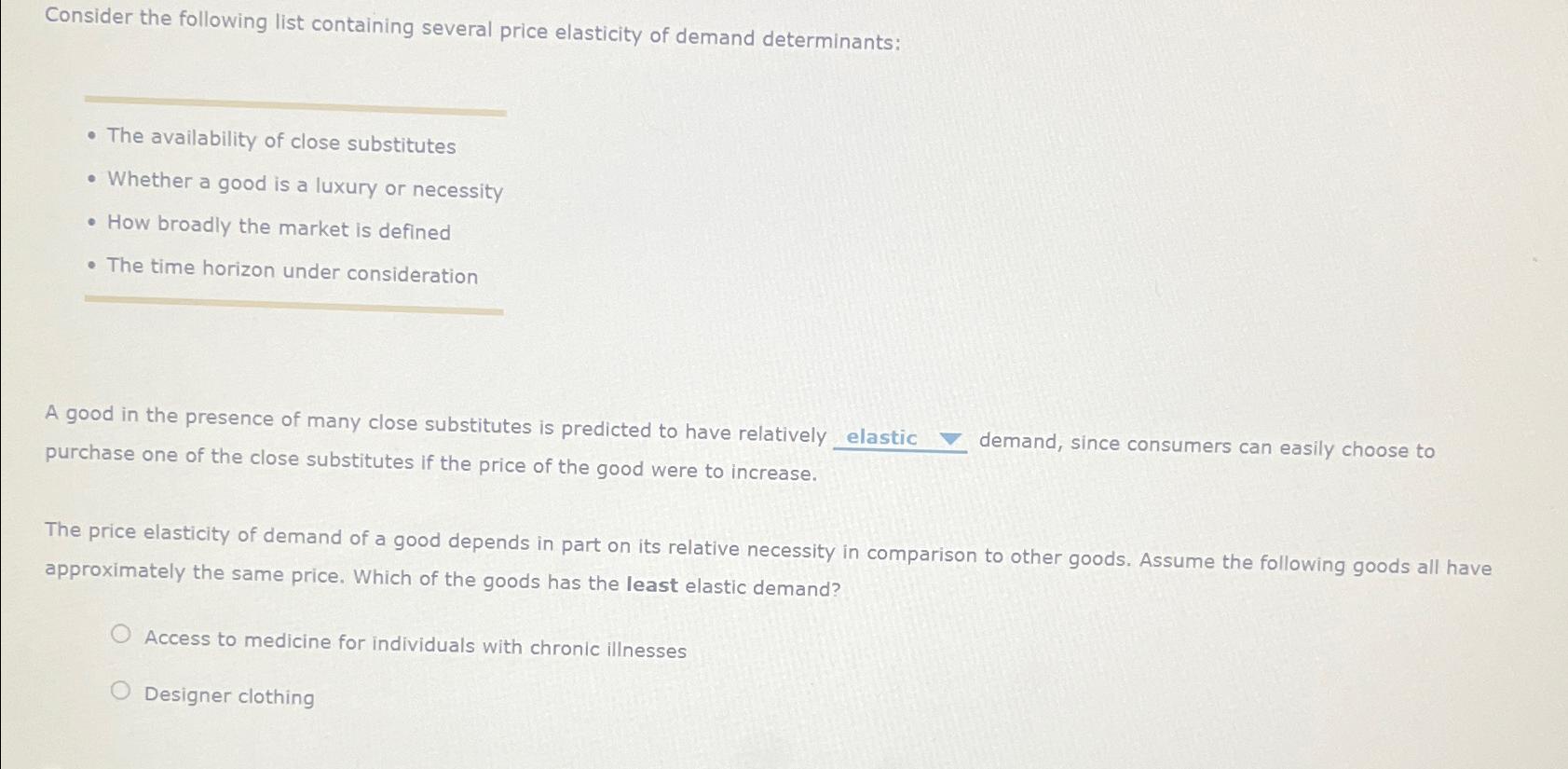 Solved Consider the following list containing several price | Chegg.com
