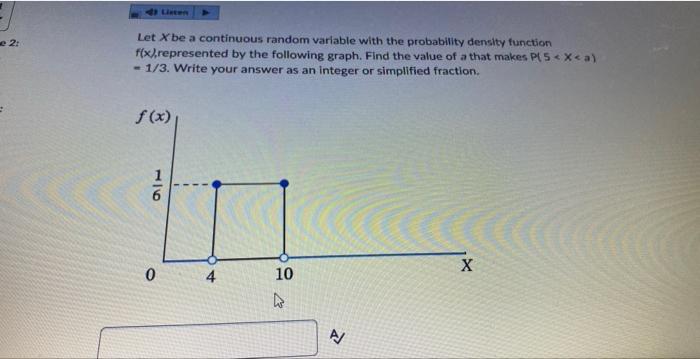 Solved The lifetime, in years, of some electronic component | Chegg.com