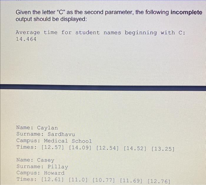 Solved QUESTION 2: PerformanceAnalyser.java [60 marks] 2.1 | Chegg.com