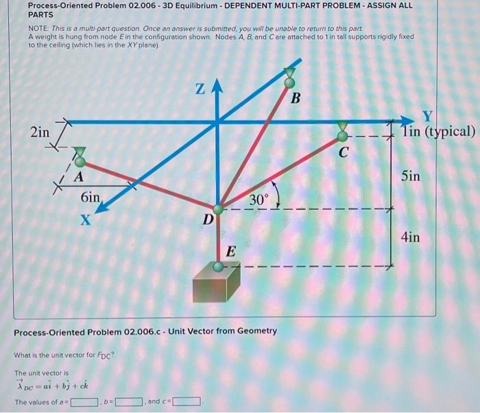 Solved Process Oriented Problem 02006 3d Equilibrium 6681