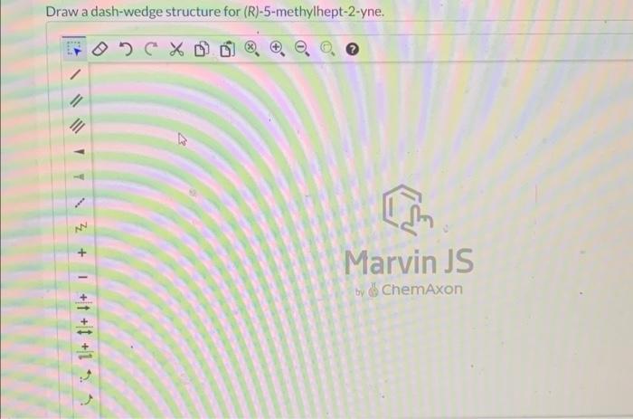 Solved Draw a dash-wedge structure for | Chegg.com
