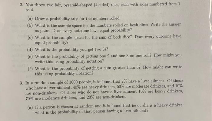Solved 4. In a study to determine frequency and dependency | Chegg.com