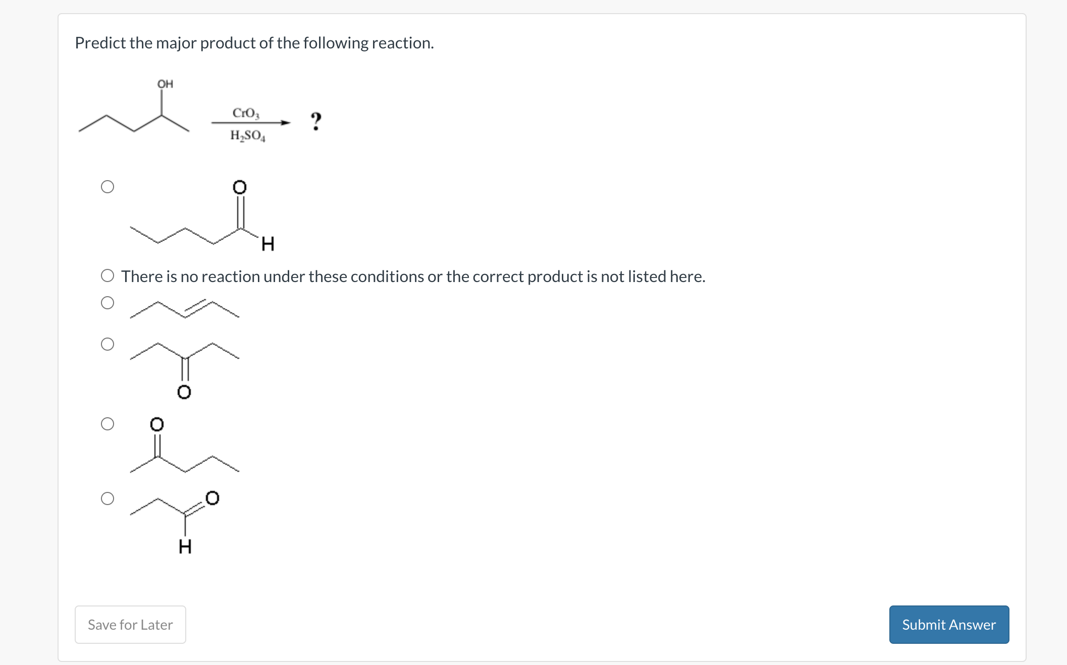 Solved Predict the major product of the following | Chegg.com