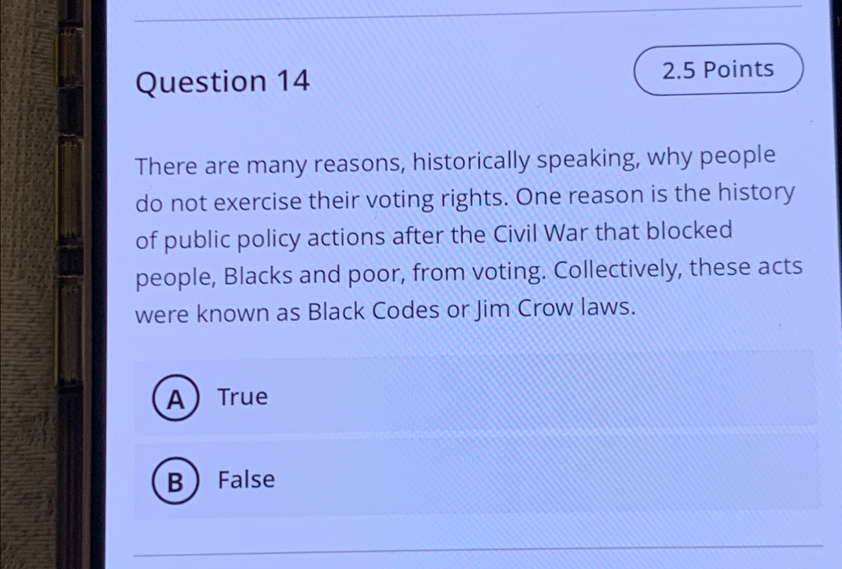 Solved Question 14There are many reasons, historically | Chegg.com