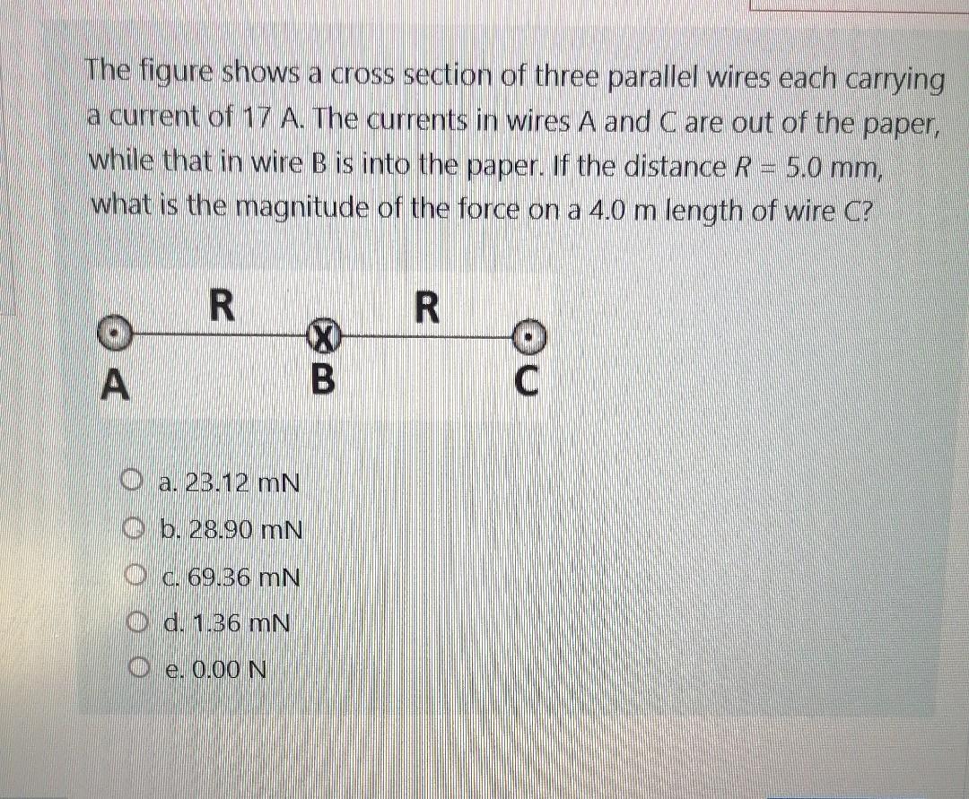 Solved The figure shows a cross section of three parallel | Chegg.com