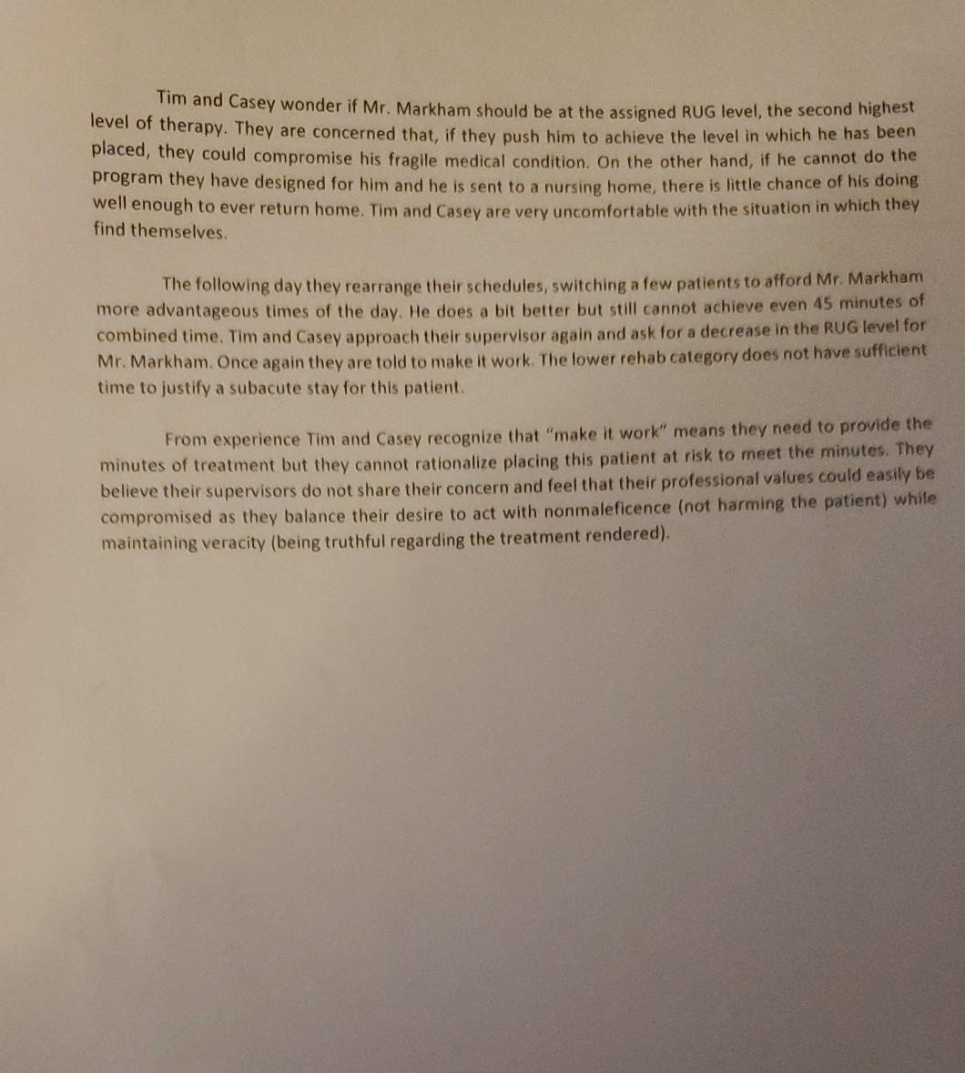 Solved Read the following case and apply the modified RIPS | Chegg.com