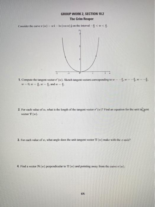 Solved GROUP WORK 2, SECTION 10.2 The Grim Reaper Consider | Chegg.com