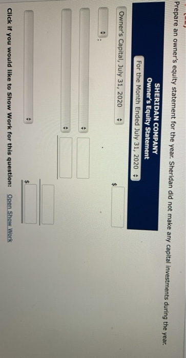 Solved CALC Exercise 4-09 a1,a2-b (Part Level Submission) | Chegg.com