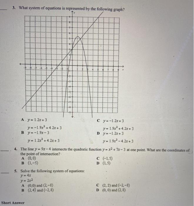 Solved 1. How many solutions are there to the system of | Chegg.com