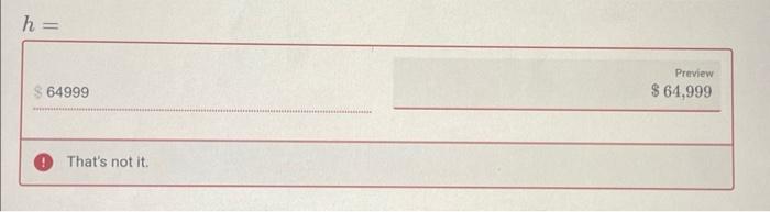 Solved Using the following table, calculate the missing | Chegg.com