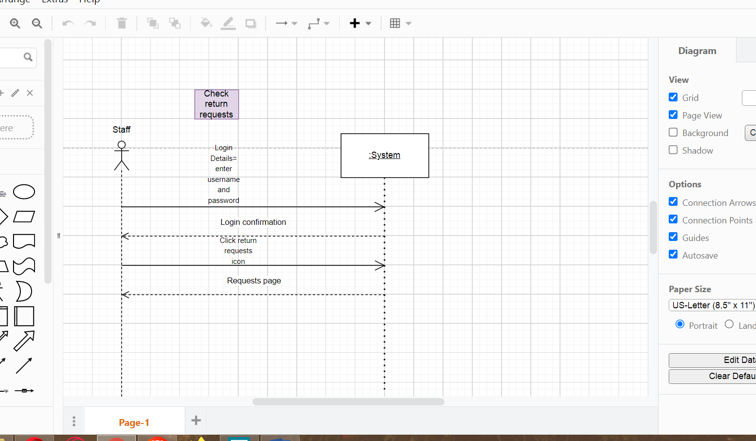 develop the first cut sequence diagram and the | Chegg.com