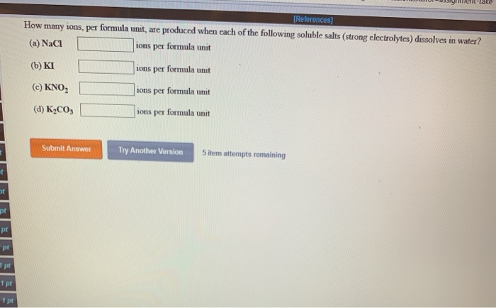 Solved [References How many ions, per formula unit, are | Chegg.com