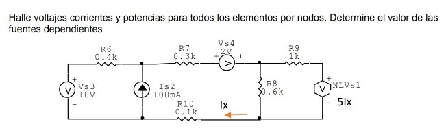Solved Halle voltajes corrientes y potencias para todos los | Chegg.com