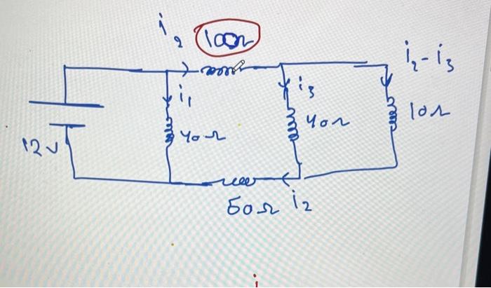 Solved calculate all the currents inthis circuit by kvl | Chegg.com