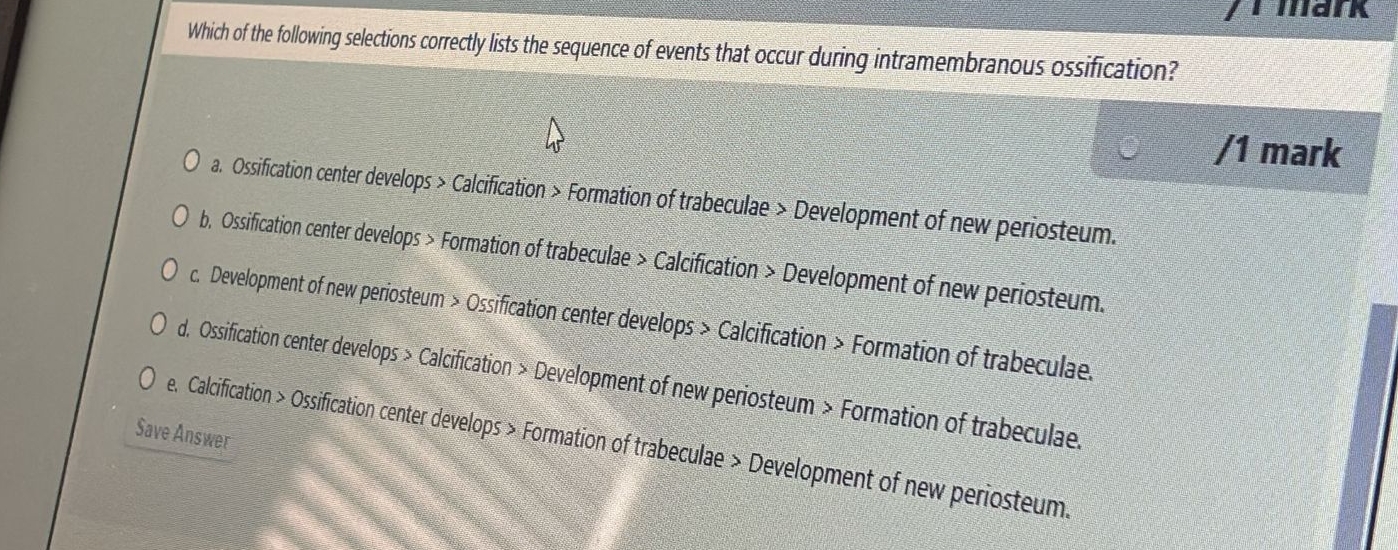 Solved Which of the following selections correctly lists the | Chegg.com