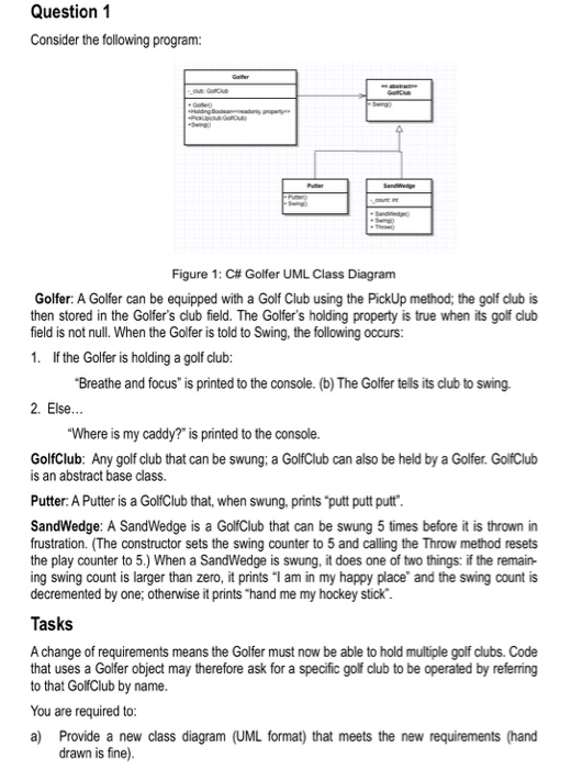 Question 1 Consider the following program: Figure 1: | Chegg.com