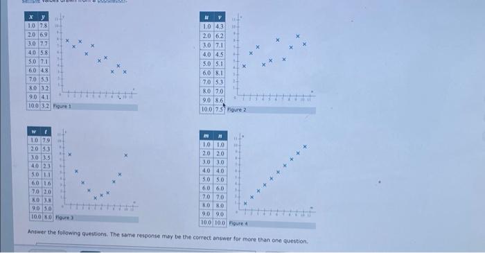 Solved Asswer the following questions. The same response may | Chegg.com