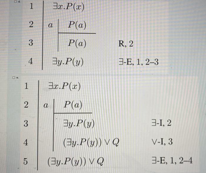 Solved ∀n⋅P(n)P(0)∧∀n⋅P(n)→P(n+1) Which of the alternative | Chegg.com