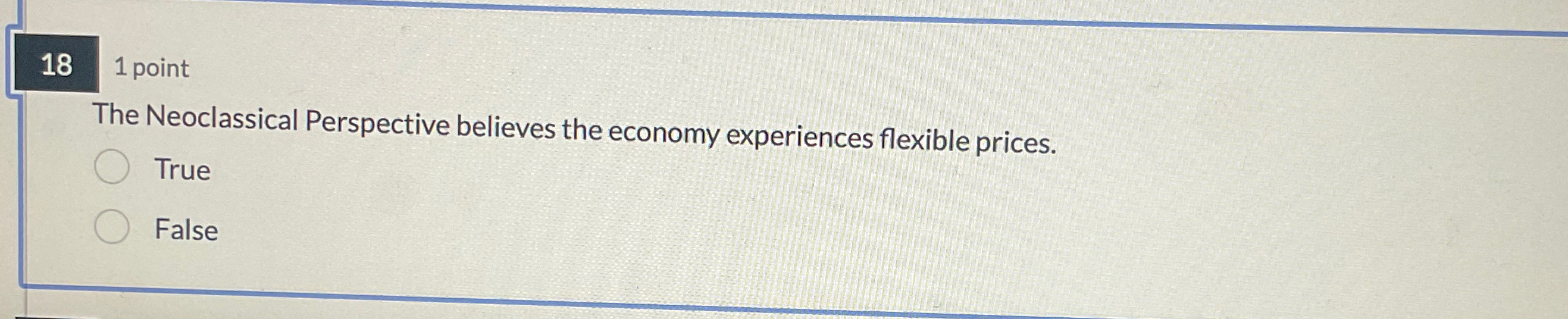 Solved 181 ﻿pointThe Neoclassical Perspective believes the | Chegg.com