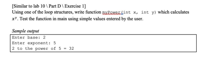 Solved Similar To Lab 10 Part D Exercise 1 Using One Of The 