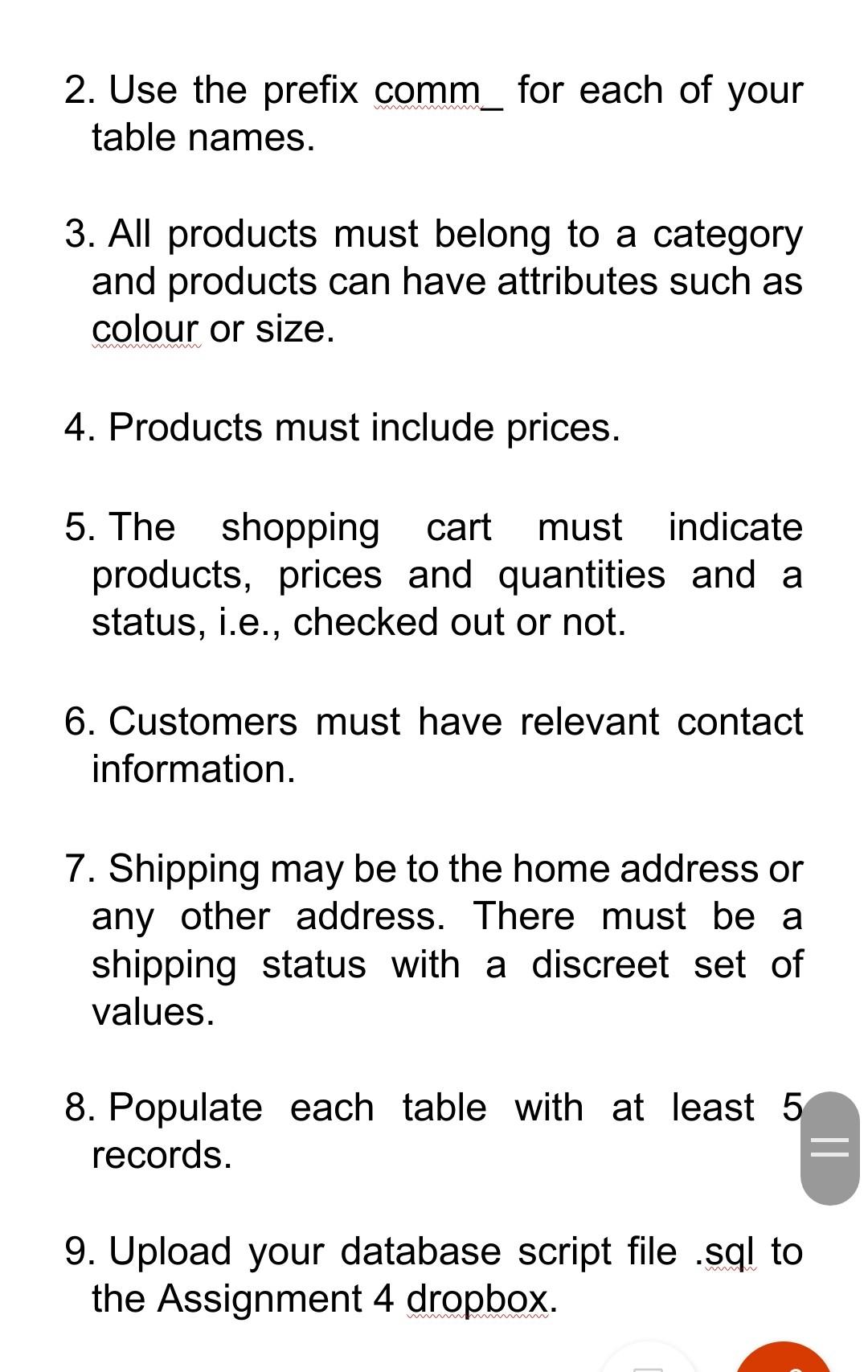Solved A Database exists as an important part of an | Chegg.com