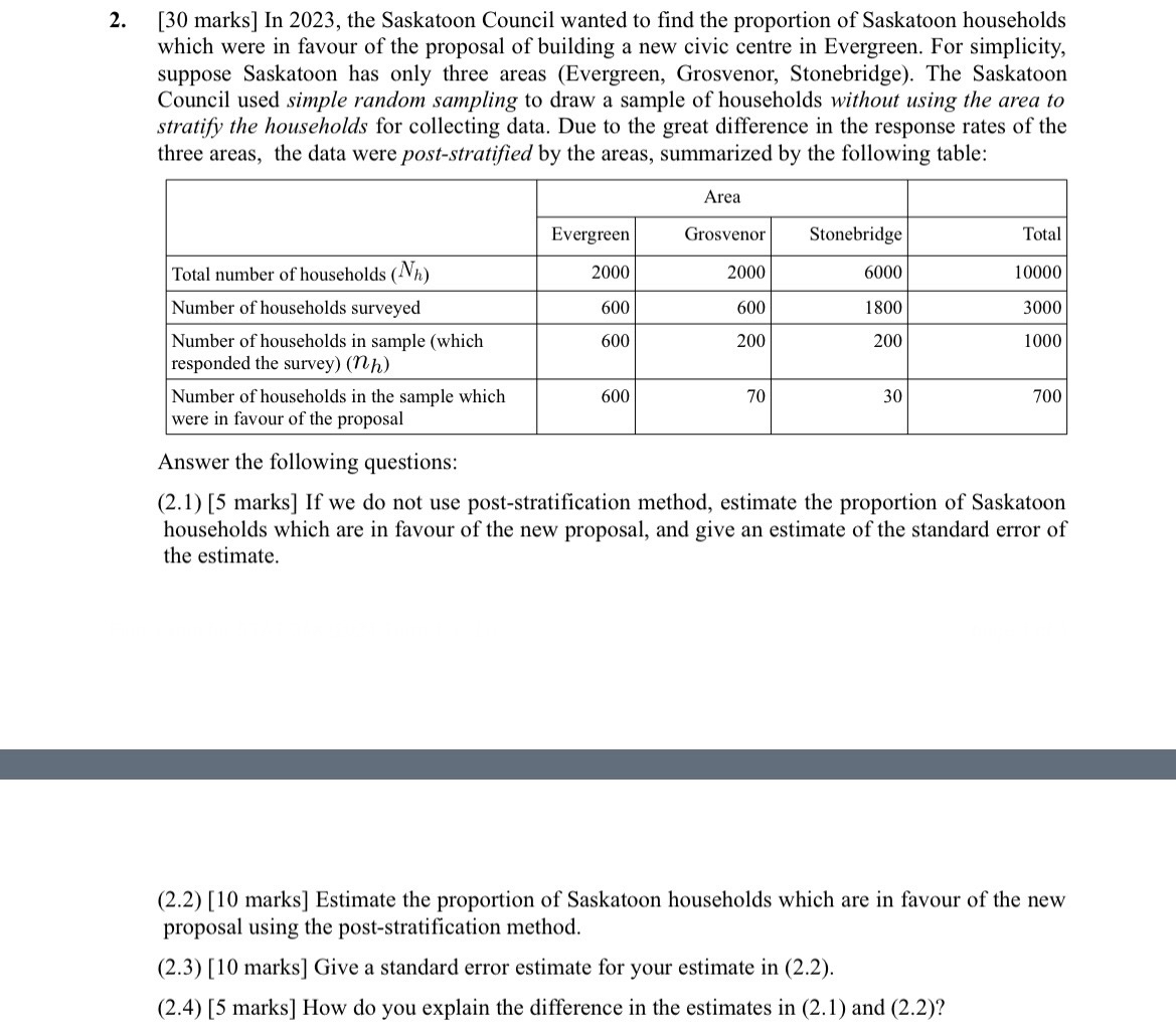 Solved [10 ﻿marks] ﻿Suppose the proposal of building the new | Chegg.com