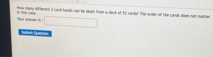Solved If you randomly select a card from a well-shuffled | Chegg.com