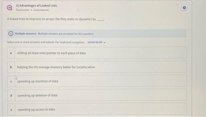 Solved No need for explanations, only answers needed. thank | Chegg.com