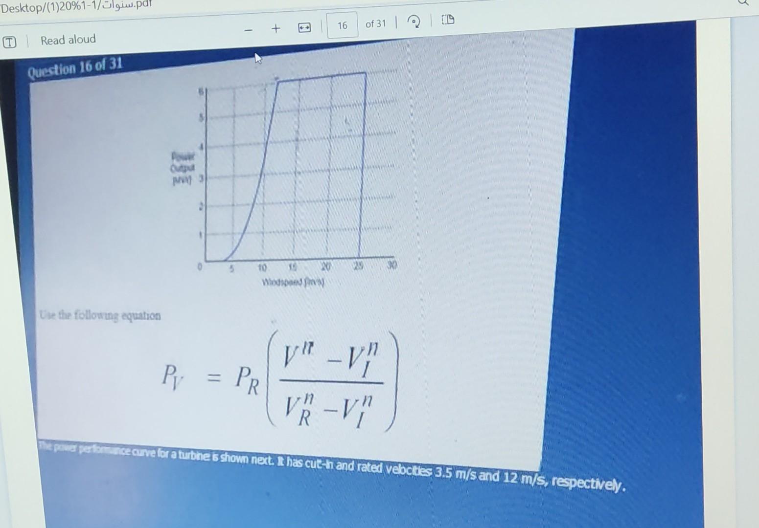 Solved \\( P_{V}=P_{R}\\left(\\frac{V^{\\prime | Chegg.com