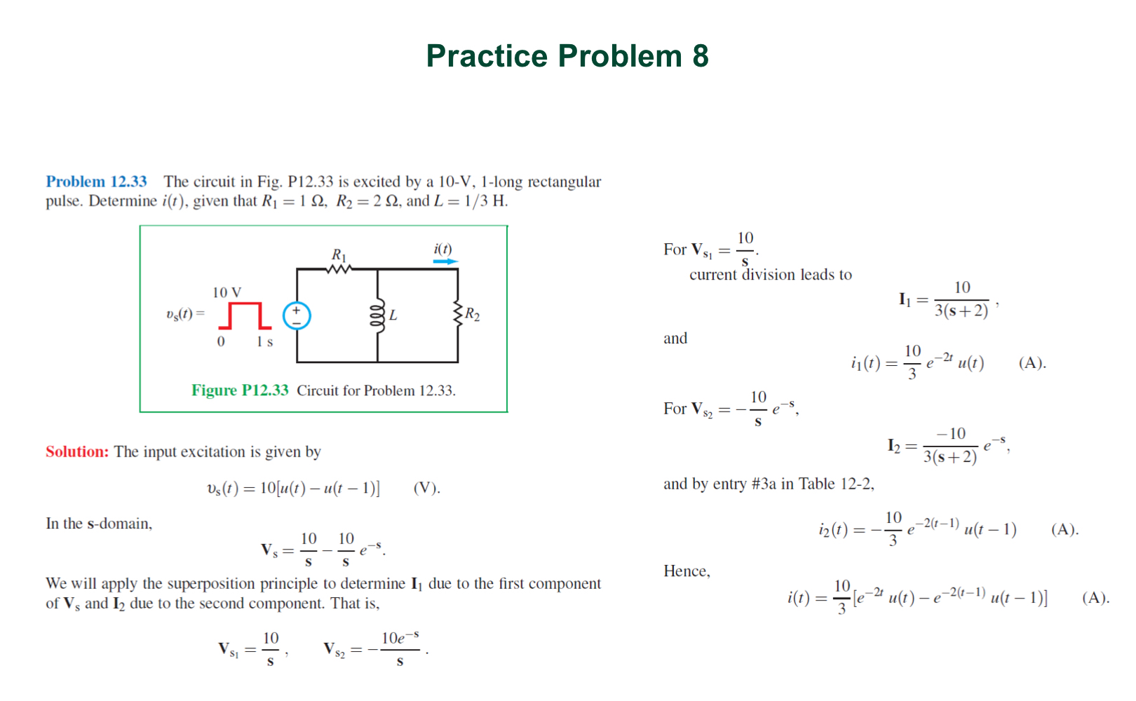 Solved Please break down the current divider used in this | Chegg.com