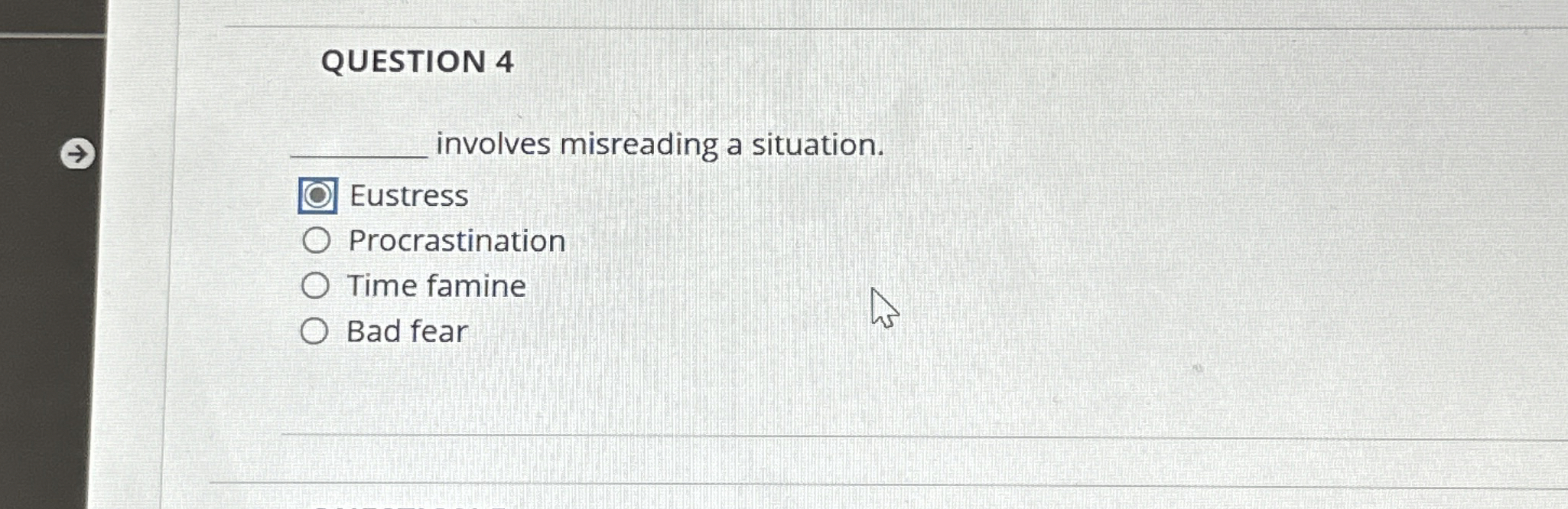 Solved QUESTION 4involves misreading a | Chegg.com