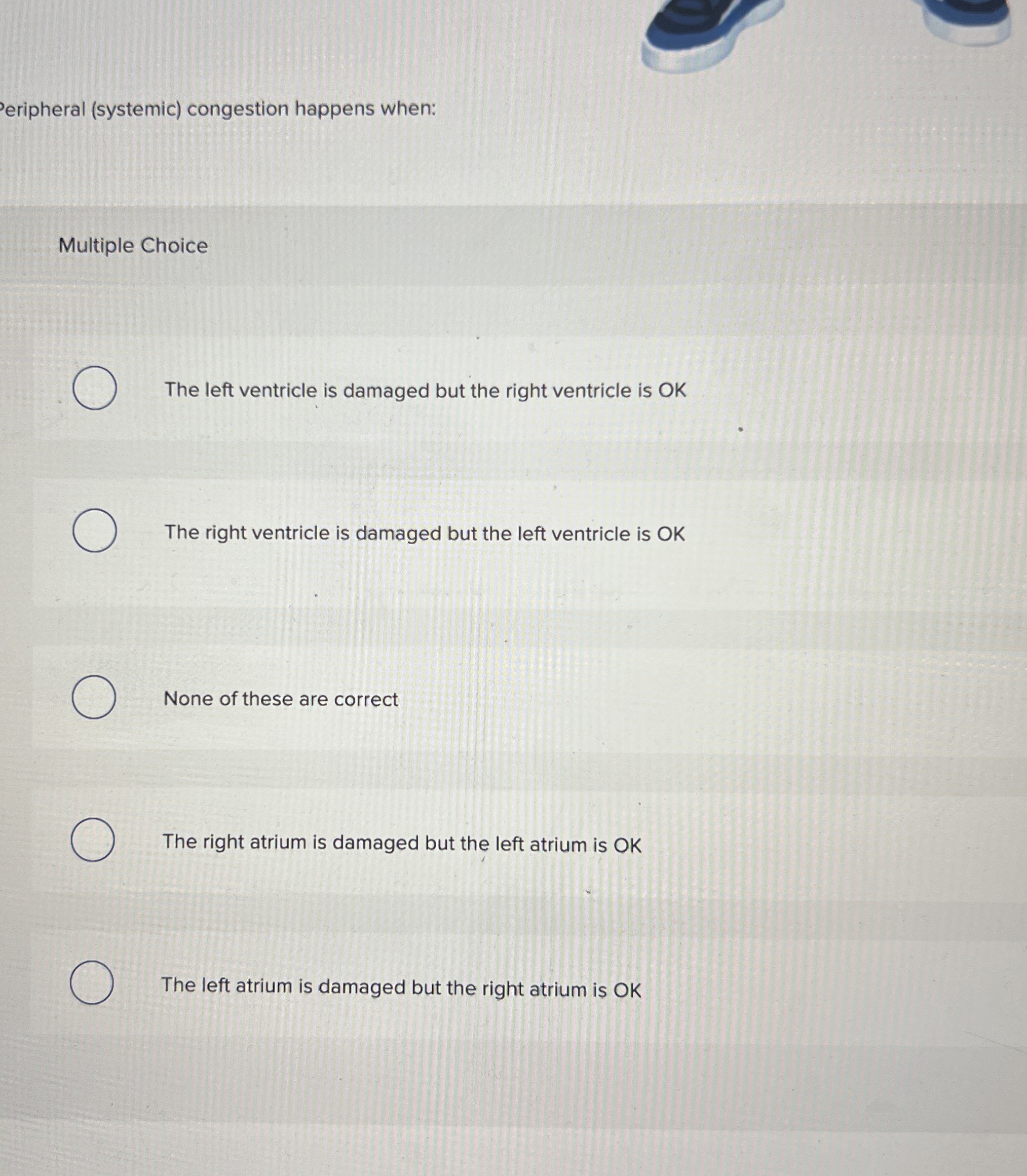 Solved eripheral (systemic) ﻿congestion happens | Chegg.com