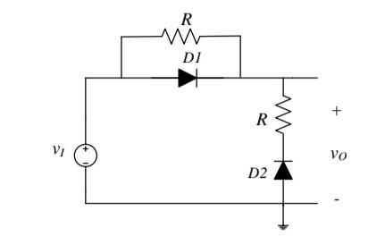 Solved Using the constant voltage model of a diode, find the | Chegg.com