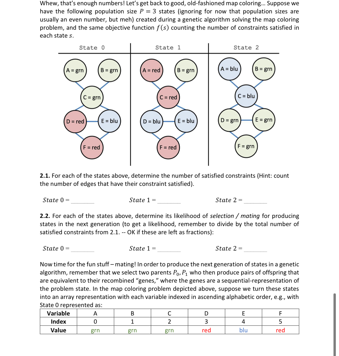 Solved Whew, that's enough numbers! Let's get back to good, | Chegg.com