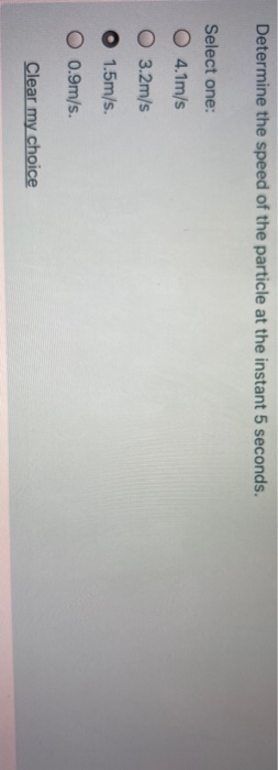 Solved Questions 1 - 5 The particle p travels along a path | Chegg.com