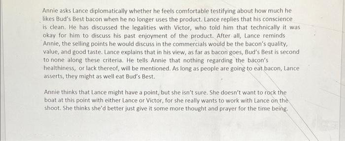 Solved Annie, copywriter for Laird & Laird (L&L) | Chegg.com