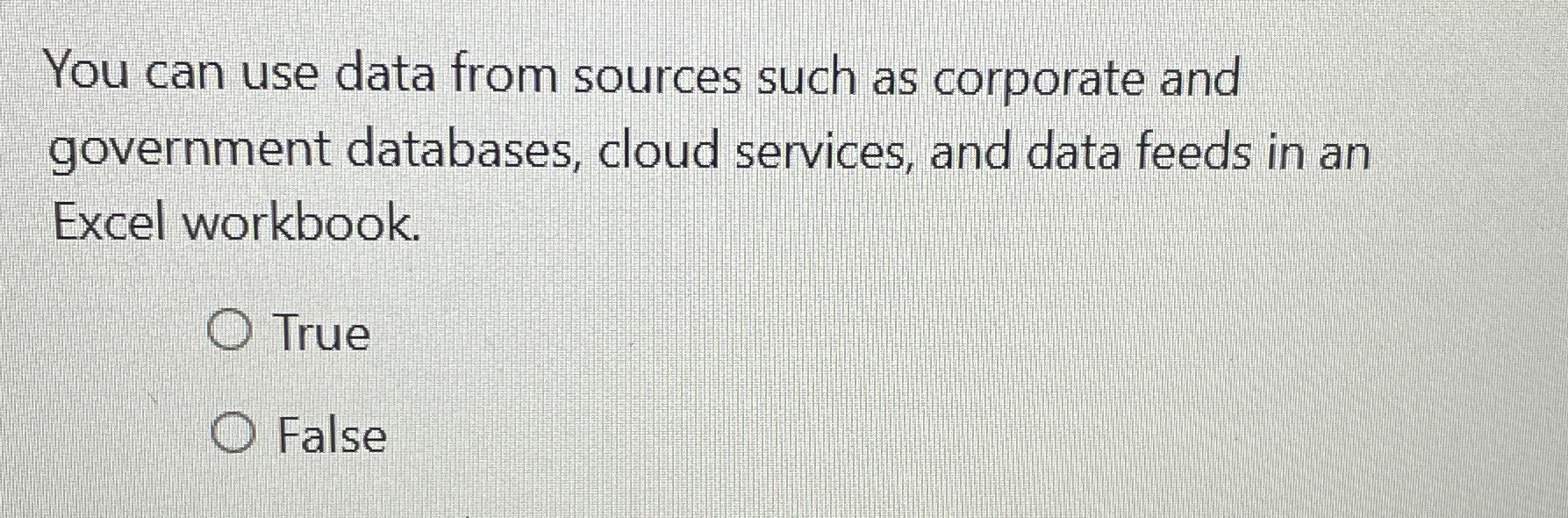 Solved You can use data from sources such as corporate and | Chegg.com