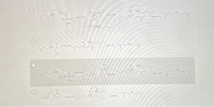 Solved Which choice best illustrates the mechanism for | Chegg.com