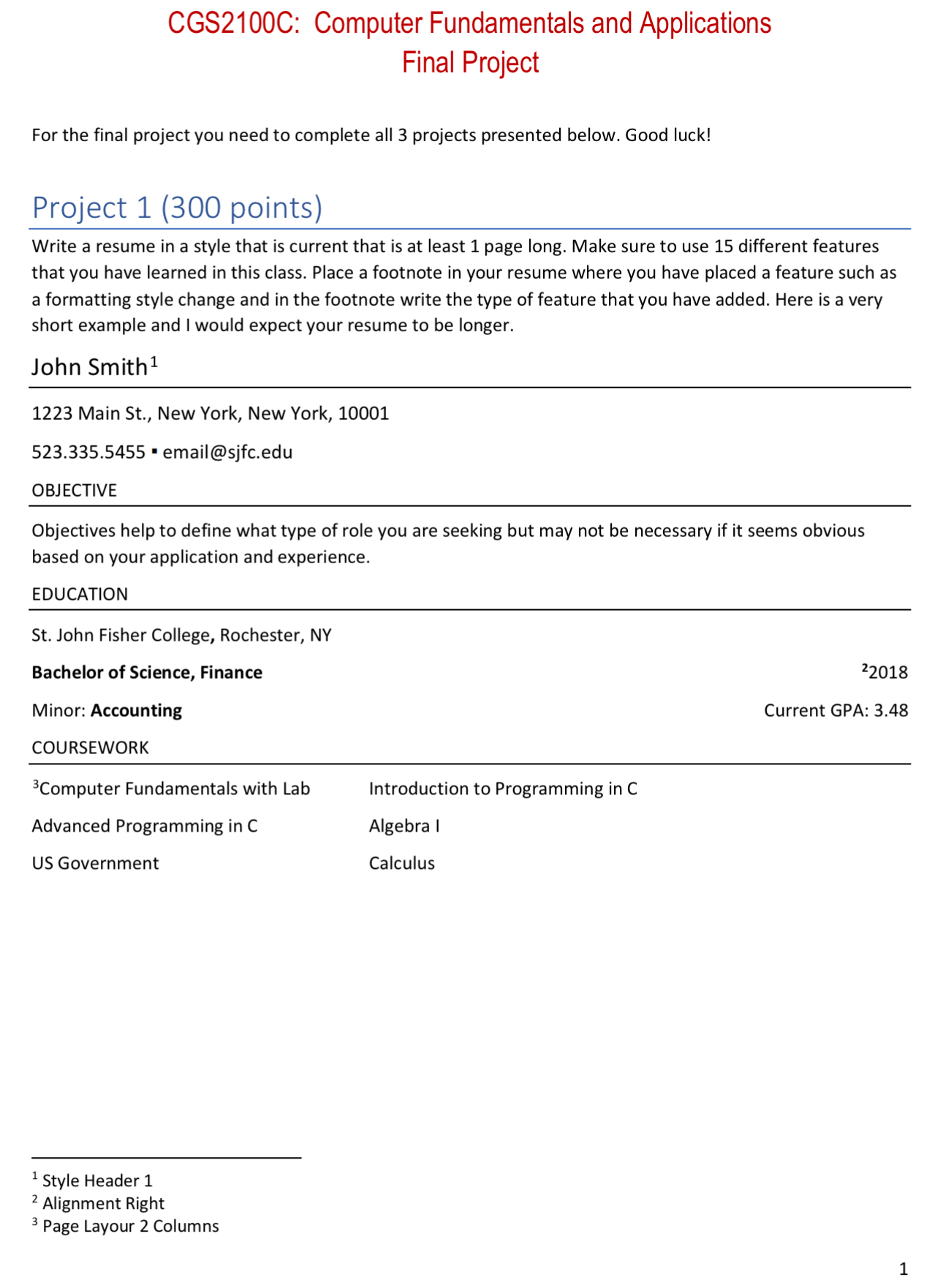Solved CGS2100C: Computer Fundamentals and ApplicationsFinal | Chegg.com