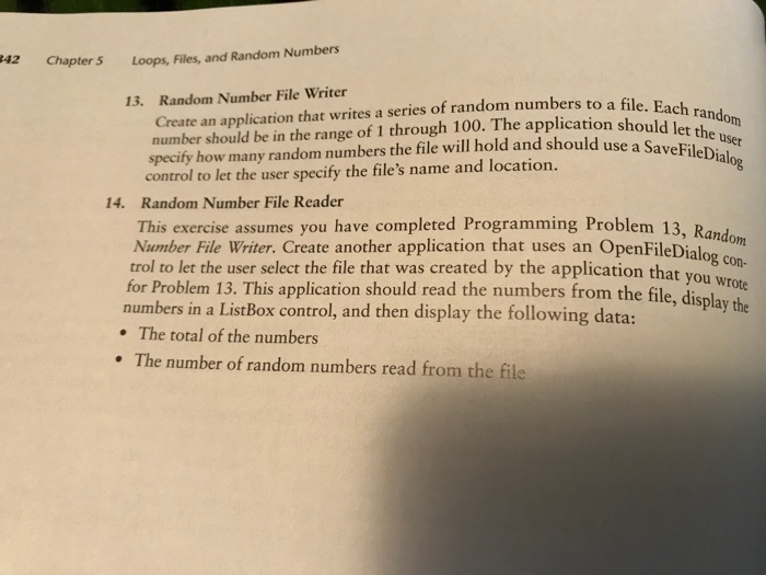 Solved 42 Chapter 5 Loops Files And Random Numbers File 1949