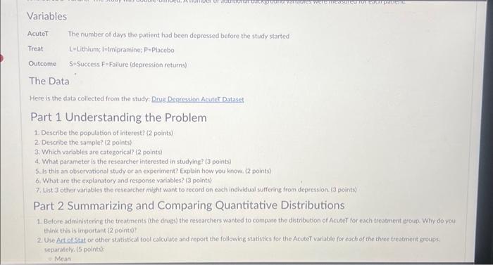 i really need help with this mostly answering part 1 | Chegg.com