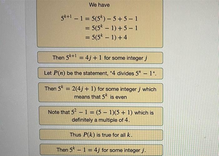 Solved Induction proofs. Please look at both pictures since | Chegg.com