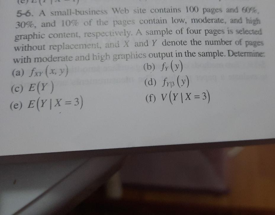 Solved 5-6. ﻿A small-business Web site contains 100 ﻿pages | Chegg.com