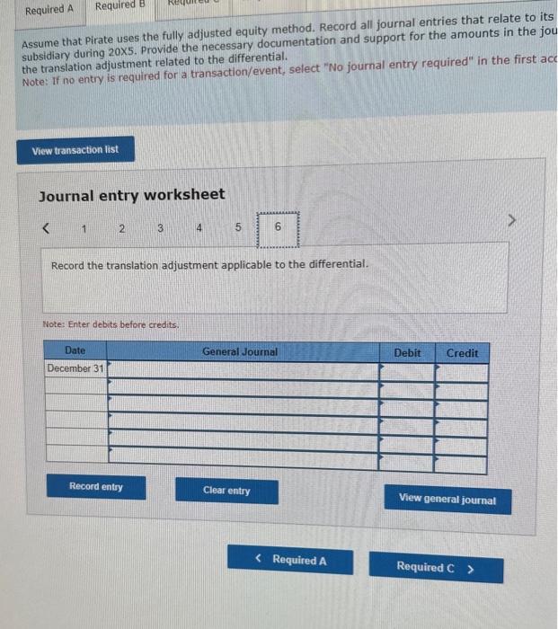 Solved Problem 12-17 (Static) Translation, Journal Entries, | Chegg.com
