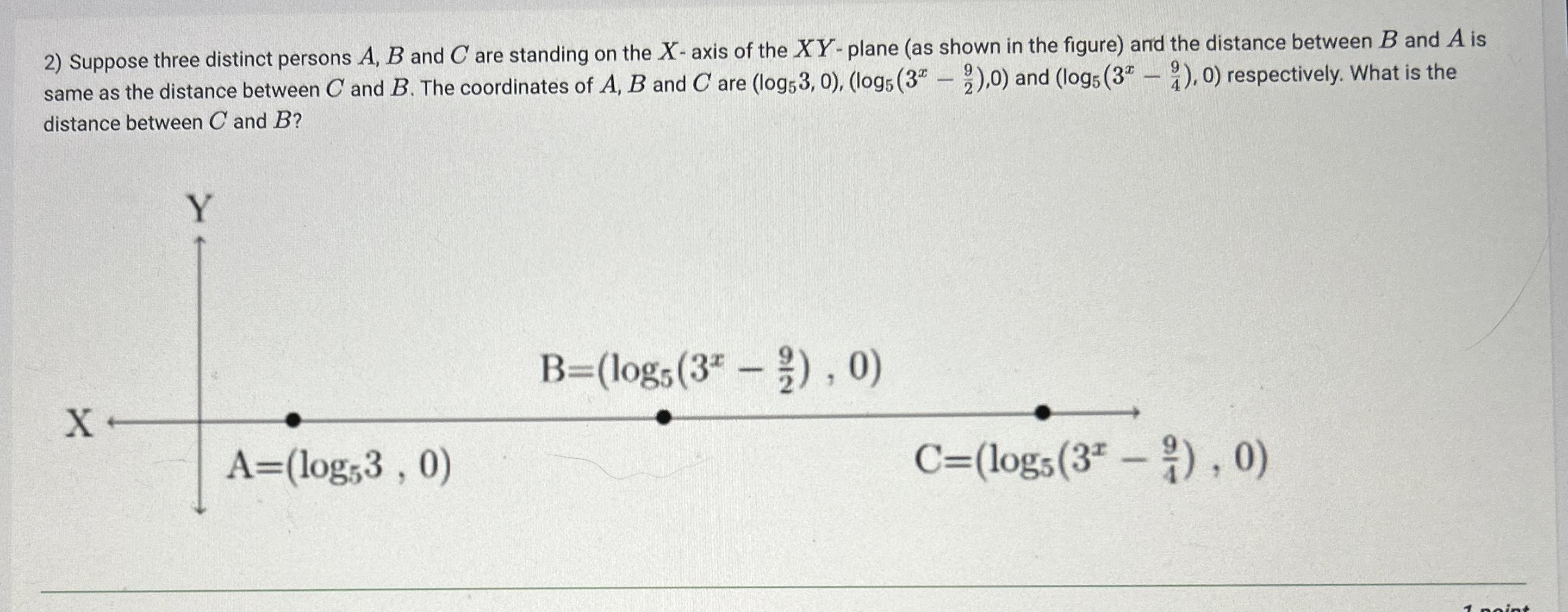 Solved Suppose three distinct persons A,B ﻿and C ﻿are | Chegg.com
