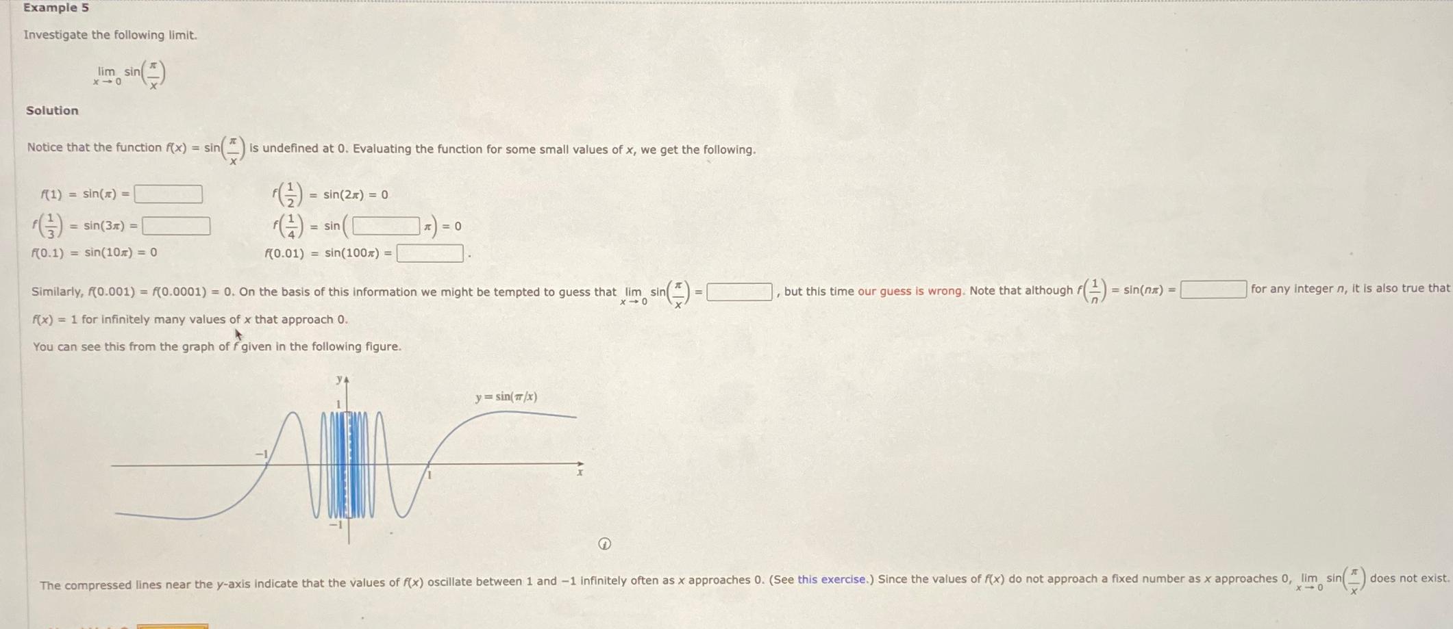 Solved Example 5Investigate the following | Chegg.com