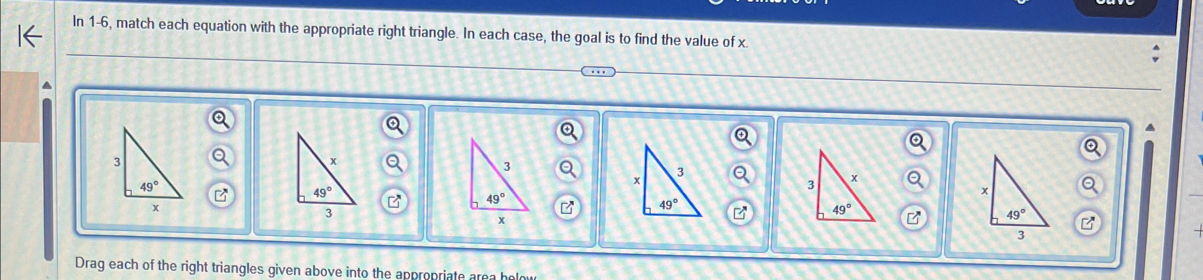 Solved In 1-6, ﻿match each equation with the appropriate | Chegg.com