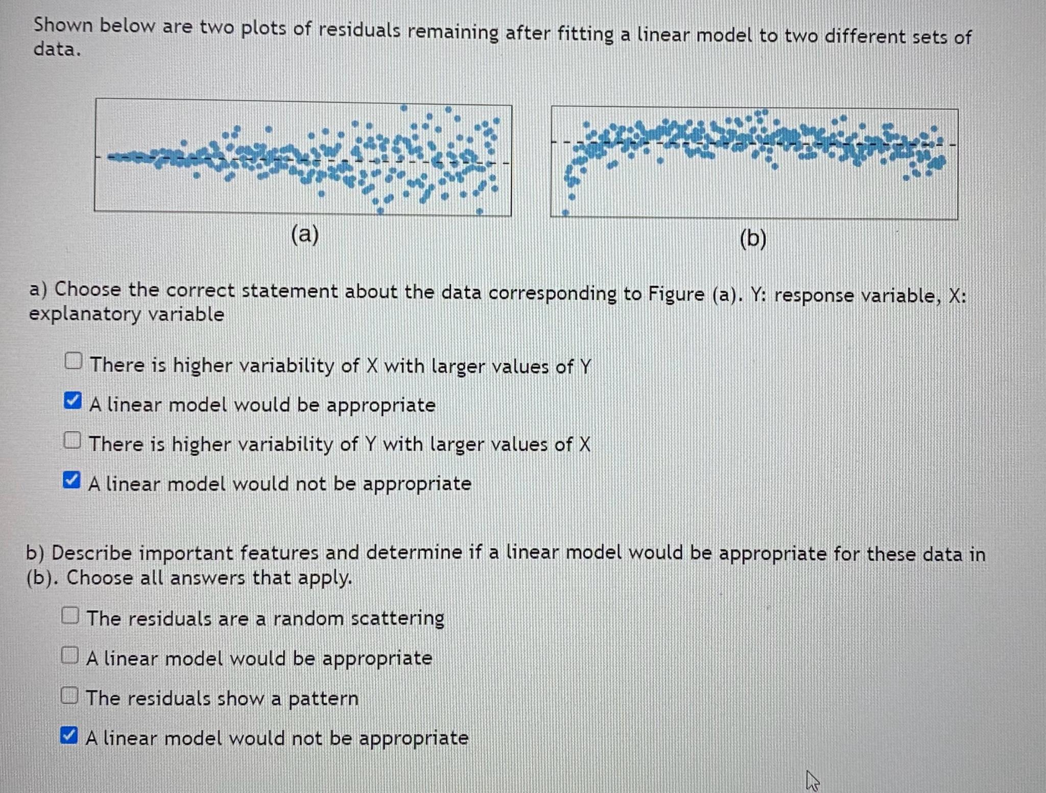 Solved You can choose more than one option for both | Chegg.com