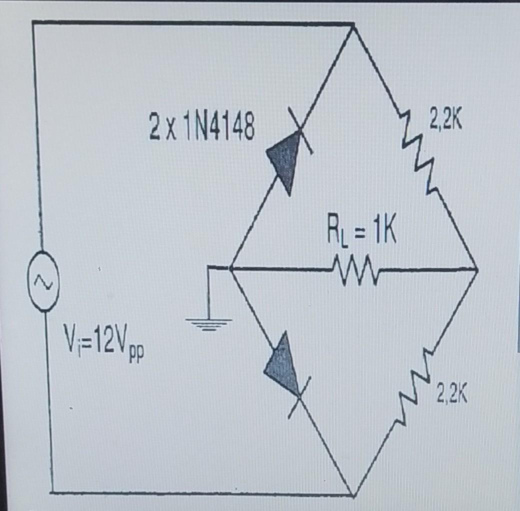 Solved Please find and draw the voltage over the load | Chegg.com